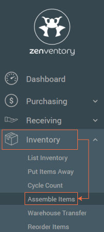 Creating an Assembly with a Work Order