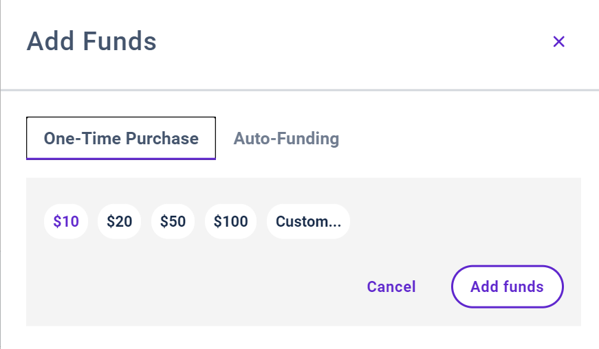 Stamps.com (USPS) Wallet - Adding Funds or Changing Payment Method