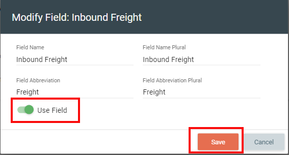Inputting Freight/Duty Costs on Received Items